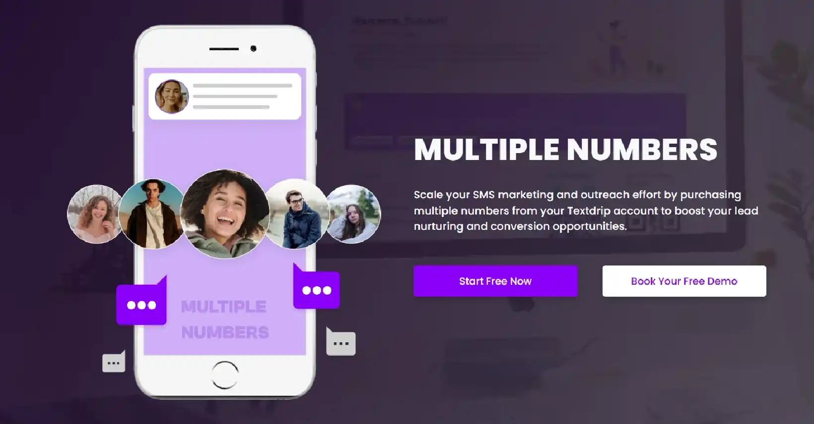 Multi Number for SMS Marketing | Textdrip Features