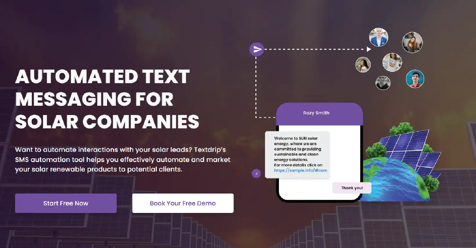 SMS Solar Marketing | Solar Text Marketing Solutions - Textdrip